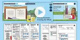 Adding Decimals Activity Sheet (teacher made) - Twinkl