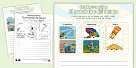* NEW * Hoja de actividad: Escritura creativa - El colibrí