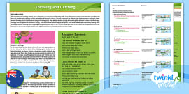 Move PE Year 1 Throwing and Catching Unit Pack
