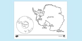 Map of Antarctica (teacher made)