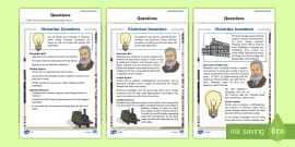 History of Electricity Comprehension Activity | Twinkl