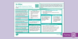 Te Reo Māori: Pronouns Interactive Matching (teacher made)