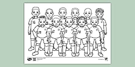 Football Fever Colouring Pages (Hecho por educadores)