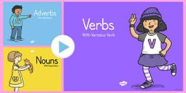 KS2 Noun or Verb? Interactive Sorting Game (teacher made)