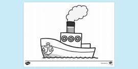 FREE! - Concorde Colouring Sheet - Primary Resources