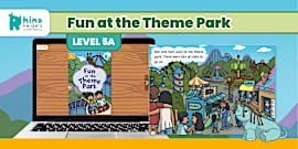 What Do You See at a Theme Park? Read and Match for ELL