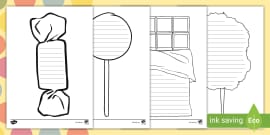Shape Poem Templates - KS1 - English Resources - Twinkl