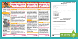 Notting Hill Carnival Colouring (teacher made) - Twinkl