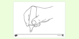 FREE! - Girl Holding Doll Colouring Sheet | Colouring Sheets