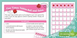 2 Times Tables Game | Times Table Board Games | KS1 - Twinkl