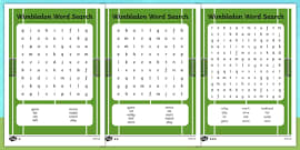 Table Tennis Word Search (Hecho por educadores) - Twinkl