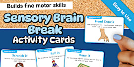 A-Z Brain Break Cards - Grab and Go!