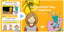 What Makes Me Happy? Worksheet (teacher made)