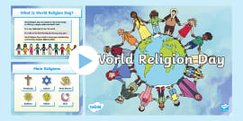 KS1 World Religion Day PowerPoint (teacher made) - Twinkl