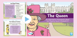 Queen Elizabeth ll PowerPoint (teacher made)