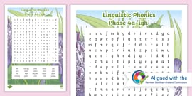 My Phase 3 Trigraph Workbook (igh) (teacher made)