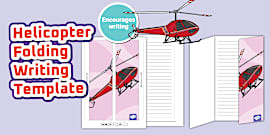 Rain Poem Writing Template