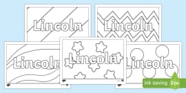 Colton Name Simple Colouring Activity Sheet (teacher made)