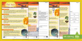 Solar System and Planets KS1 Comprehension Activity - Twinkl