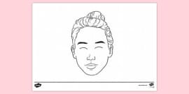 FREE! - Female Singer Colouring | Colouring Sheets - Twinkl