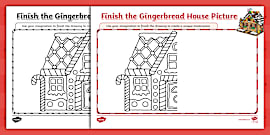 How to Draw a Gingerbread House | Twinkl | Gingerbread | KS1