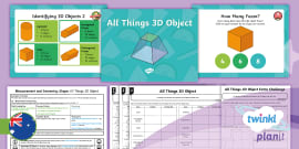 3D Shape Games - KS1 Maths Resources (teacher made)