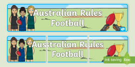 Australian Icons Banner for Foundation to Year 2 | Twinkl