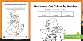 Number Line 0-10 (Halloween) (teacher made)