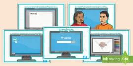 Computer Keyboard Poster (teacher made) - Twinkl