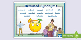 Brown Synonyms Word Mat (teacher made) - Twinkl