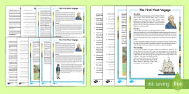 What was the First Fleet? | Australian History Wiki - Twinkl