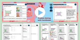 😊 Emoji Coordinates in the First Quadrant Activity Pack
