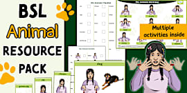 BSL Numbers 1-20 Colouring Sheets Pack