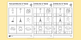 Phase 3 Read and Write Activity Pack (teacher made)