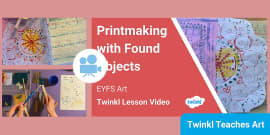 Making Pop Art Inspired by Andy Warhol Lesson | EYFS Art