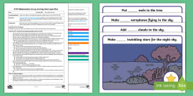 Number Four Worksheet | Math Teaching Resources | Twinkl