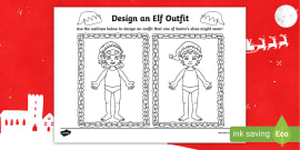 Design a Gonk Outfit Activity Sheet (teacher made) - Twinkl