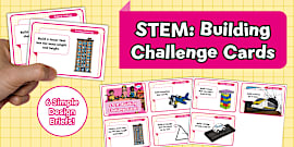 STEM Challenge Cards for Kids | Science Experiments