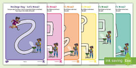 Braai Day Word Cards (Hecho por educadores) - Twinkl