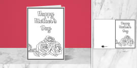Mother's Day Card Templates (teacher made) - Twinkl