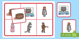 Little Red Riding Hood Fine Motor Skills Story - fine motor skill