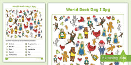 World Book Day - Word Searches (teacher made)