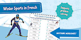 Winter French Words for Kids | Fun Vocabulary Resources