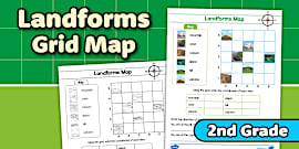 Landform Matching Worksheets