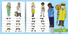 Paramedic Stick Puppets