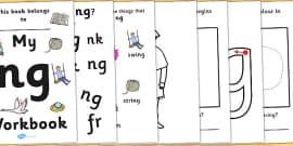 Find and Write Ng Worksheets - Primary Resources - Twinkl