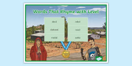 Mop Rhyming Words Word Mat (teacher made) - Twinkl
