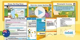 What is a Fling Throw? - Discus Throw Technique - Twinkl