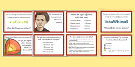 Scientists and Inventors Matching Cards (teacher made)