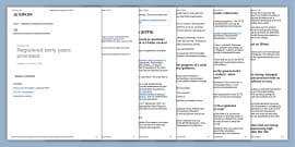 Early Years Provider | Types of Early Years Provision